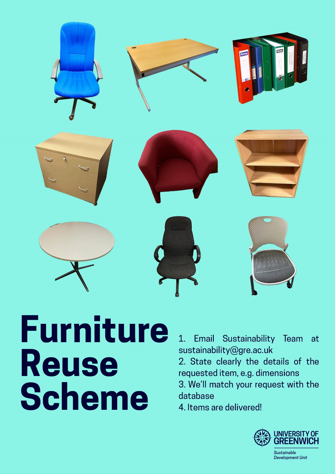 Furniture Reuse Scheme | Articles | University of Greenwich