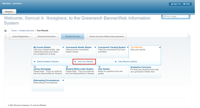 Communication of your academic progress - postgraduate results ...